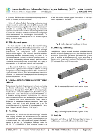 Structural performance of prefabricated cage reinforced concrete composite structures | PDF ...