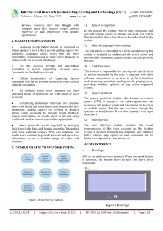 VOX – A Desktop Voice Assistant | PDF | Consumer Electronics ...
