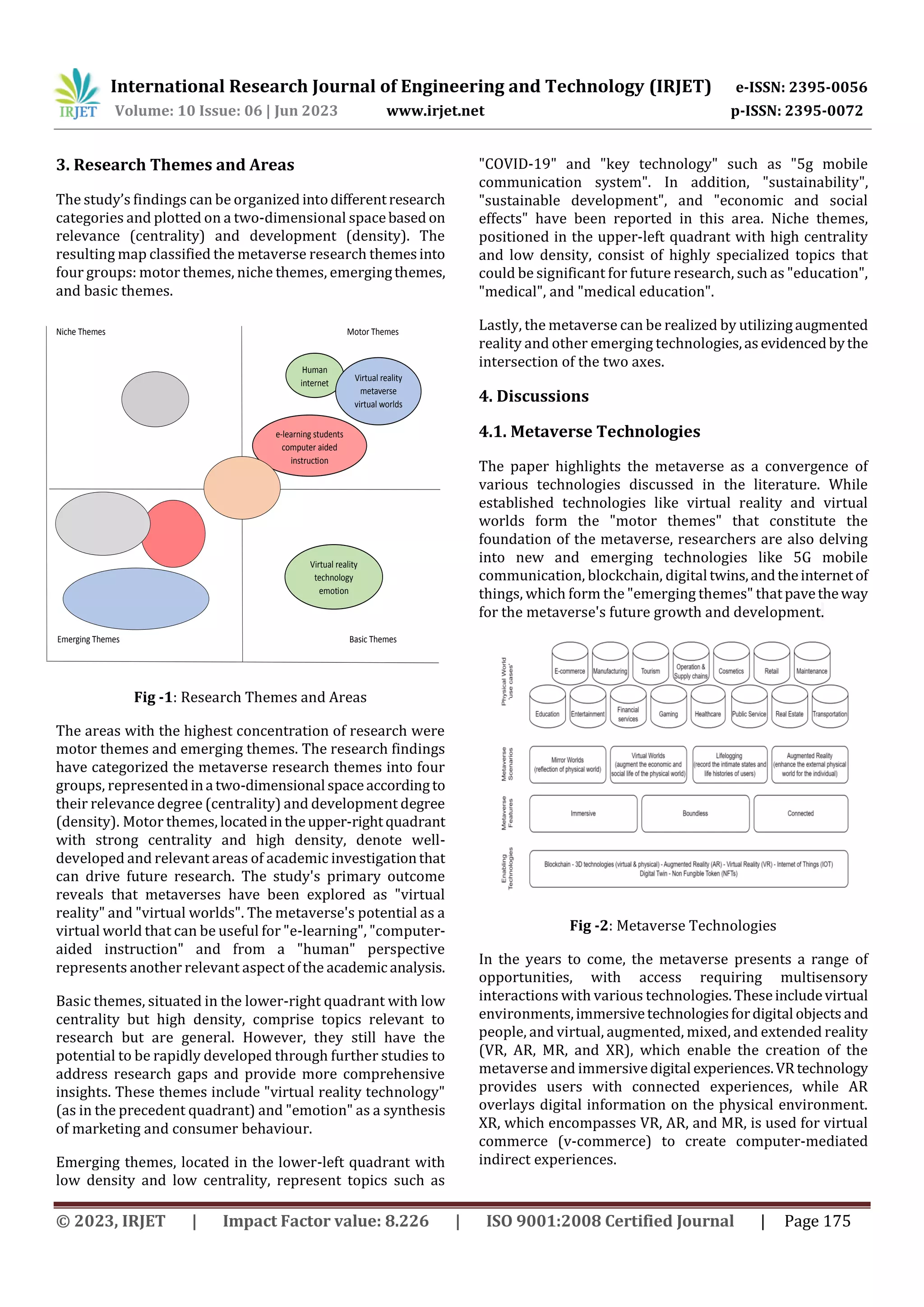 Exploring the Potential Benefits and Challenges of the Metaverse: A ...