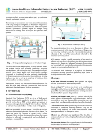 Automatic Hydroponics Farming System with Image Processing Based Smart ...