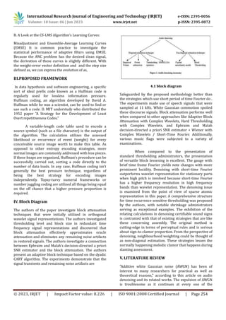 HUFFMAN CODING ALGORITHM BASED ADAPTIVE NOISE CANCELLATION | PDF