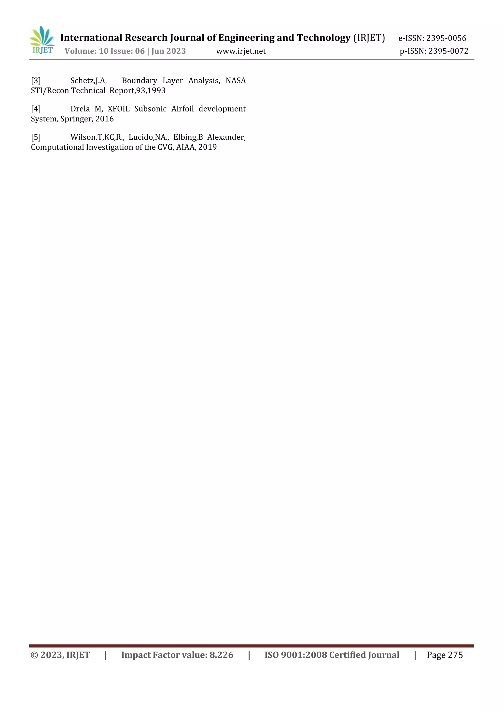 AERODYNAMIC ANALYSIS OF RAMP TYPE VORTEX GENERATOR ON NACA 2215 AIRFOIL ...
