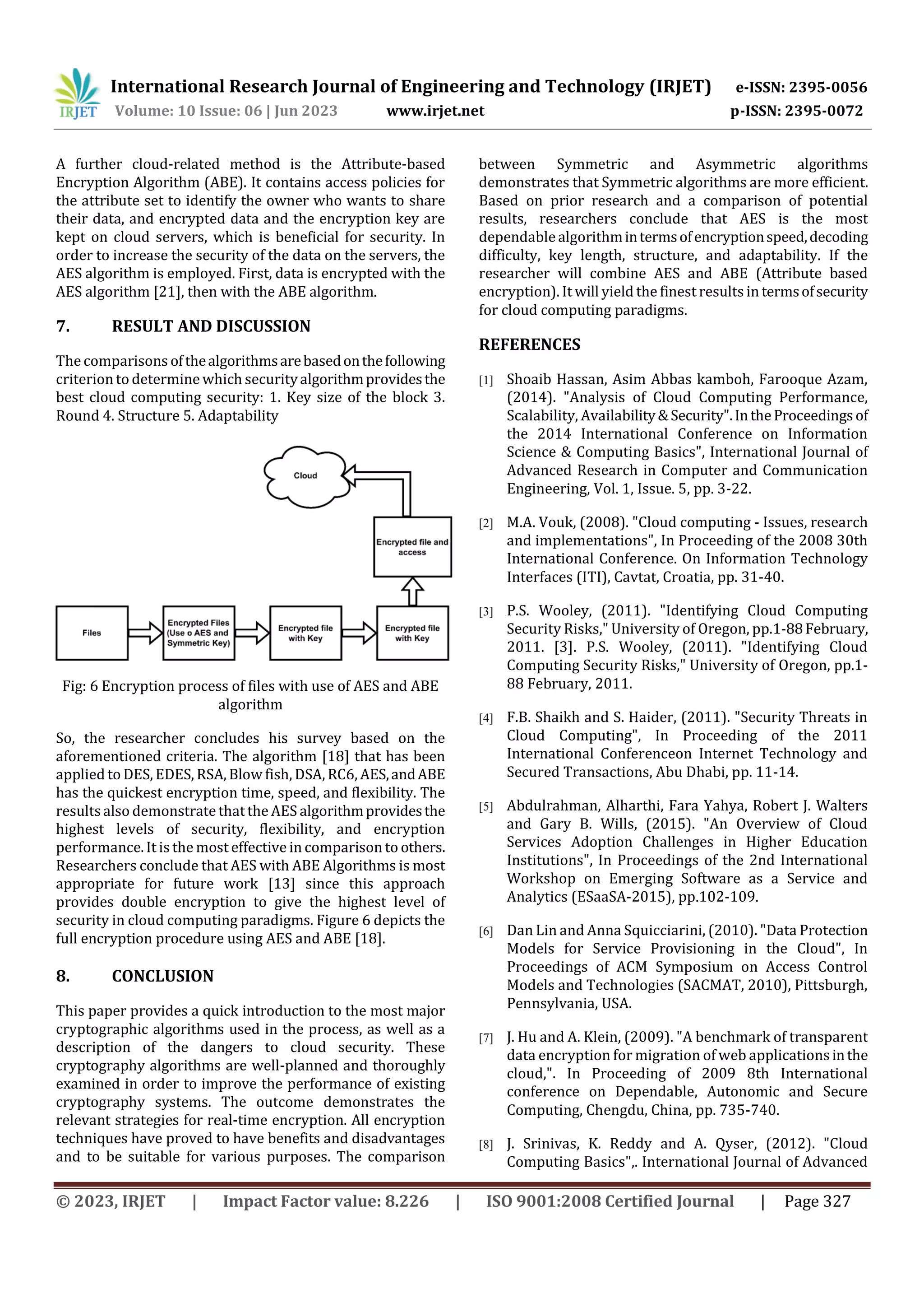Analysis Of Cloud Computing Security Concerns And Methodologies Pdf