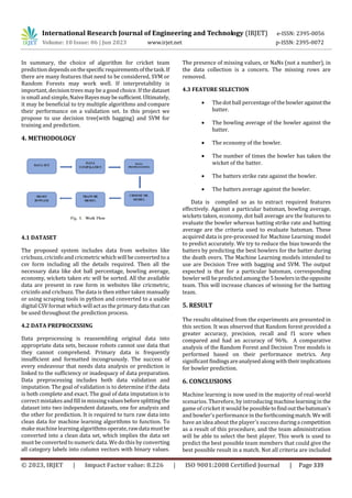 Prediction Of Right Bowlers For Death Overs In Cricket | PDF | Cricket | Sports