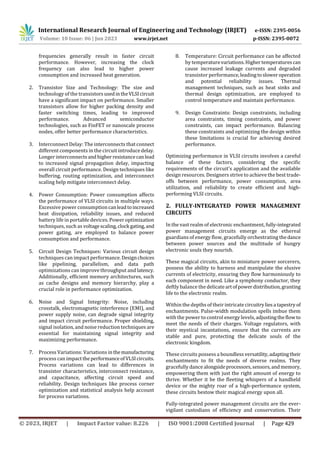 Circuit Approaches for VLSI in Internet-of-Things Applications | PDF