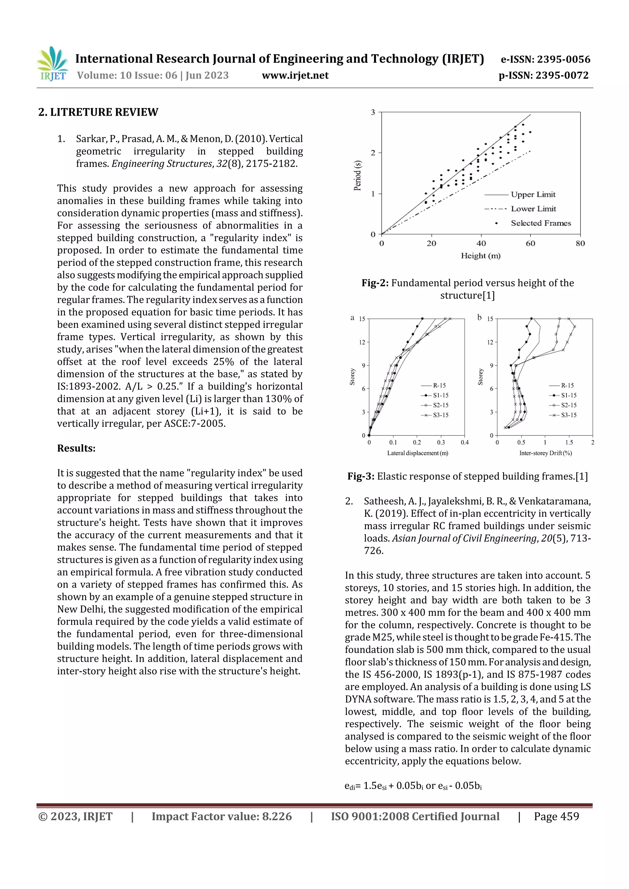 Analysis And Design of High Rise Buildings With Vertical Irregularities ...