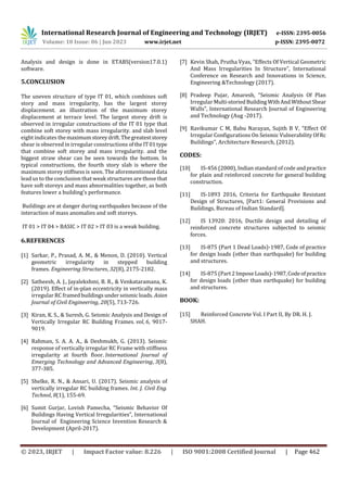 Analysis And Design of High Rise Buildings With Vertical Irregularities ...