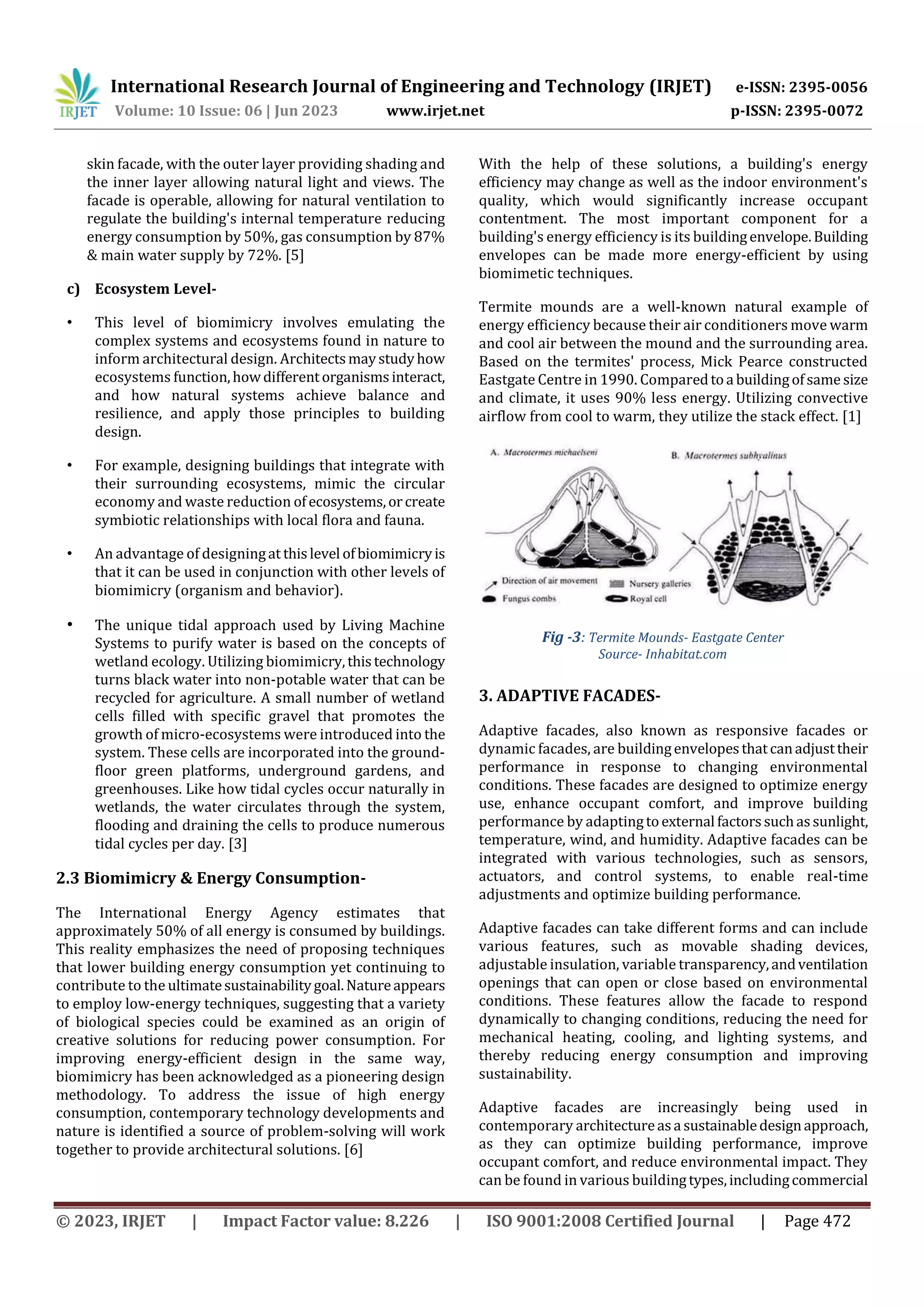 Biomimetic Adaptive Facades | PDF