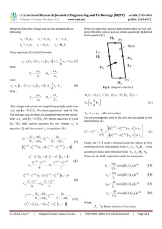 Design of 3x6 axial-slot array antenna on circular cylinder waveguide ...