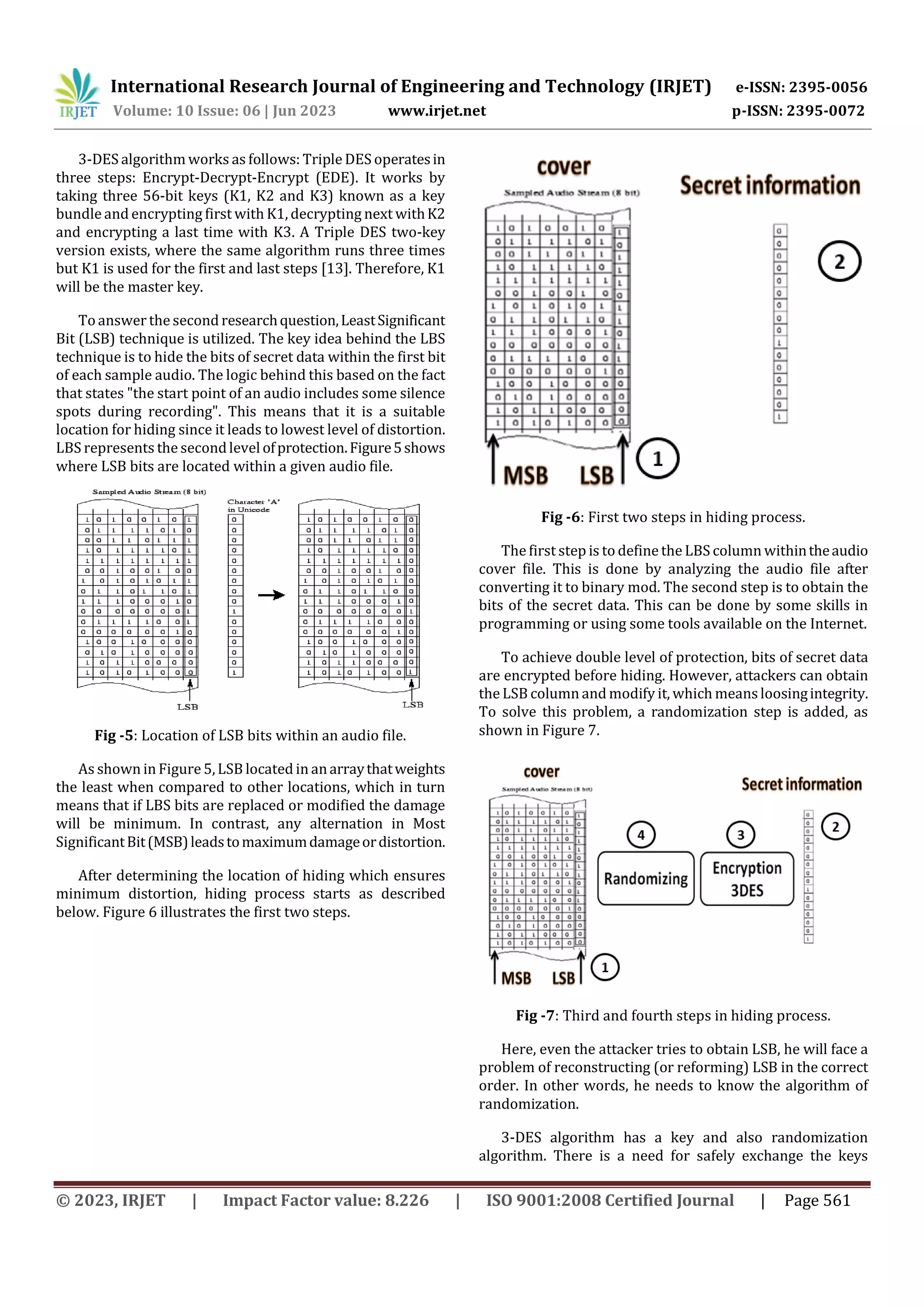 Protection of Secret Textual Data Using Steganography Based System | PDF