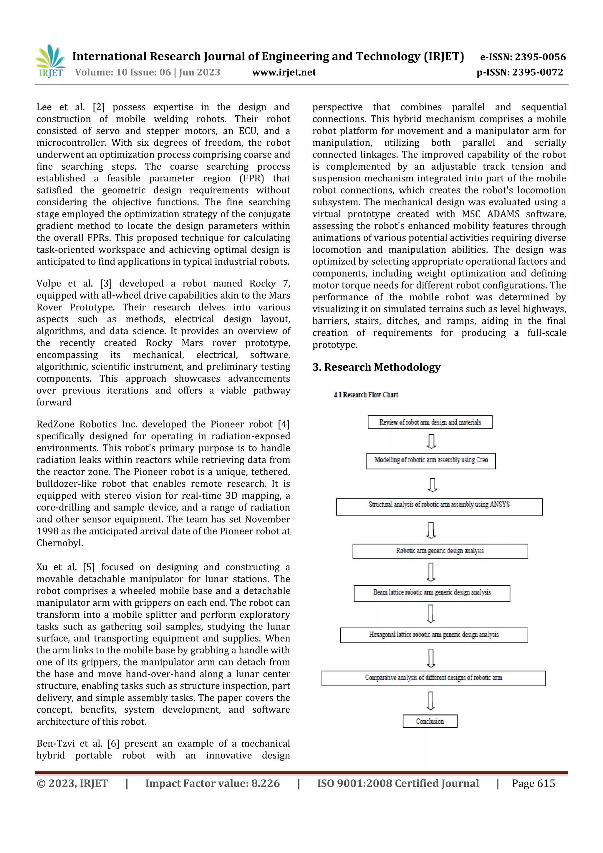 The lattice structure design enables topology optimization of a robotic arm | PDF