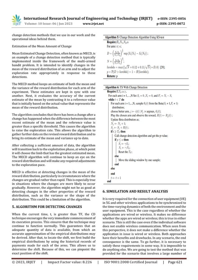 NON-STATIONARY BANDIT CHANGE DETECTION-BASED THOMPSON SAMPLING ...