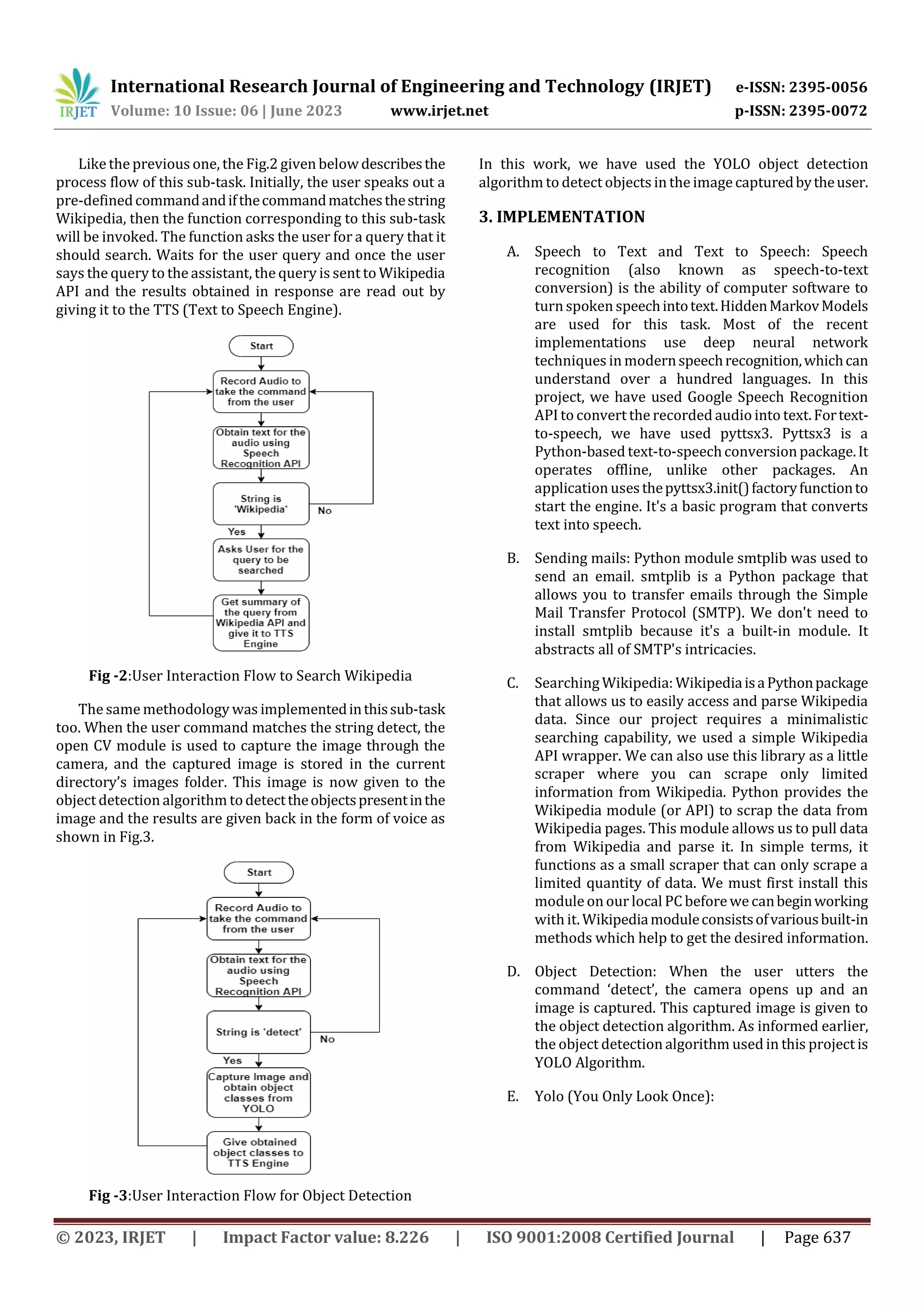 A Smart Assistance for Visually Impaired | PDF