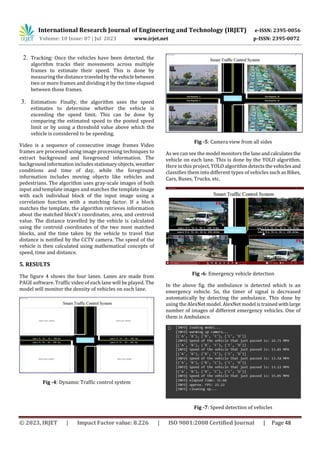 Traffic Management system using Deep Learning | PDF
