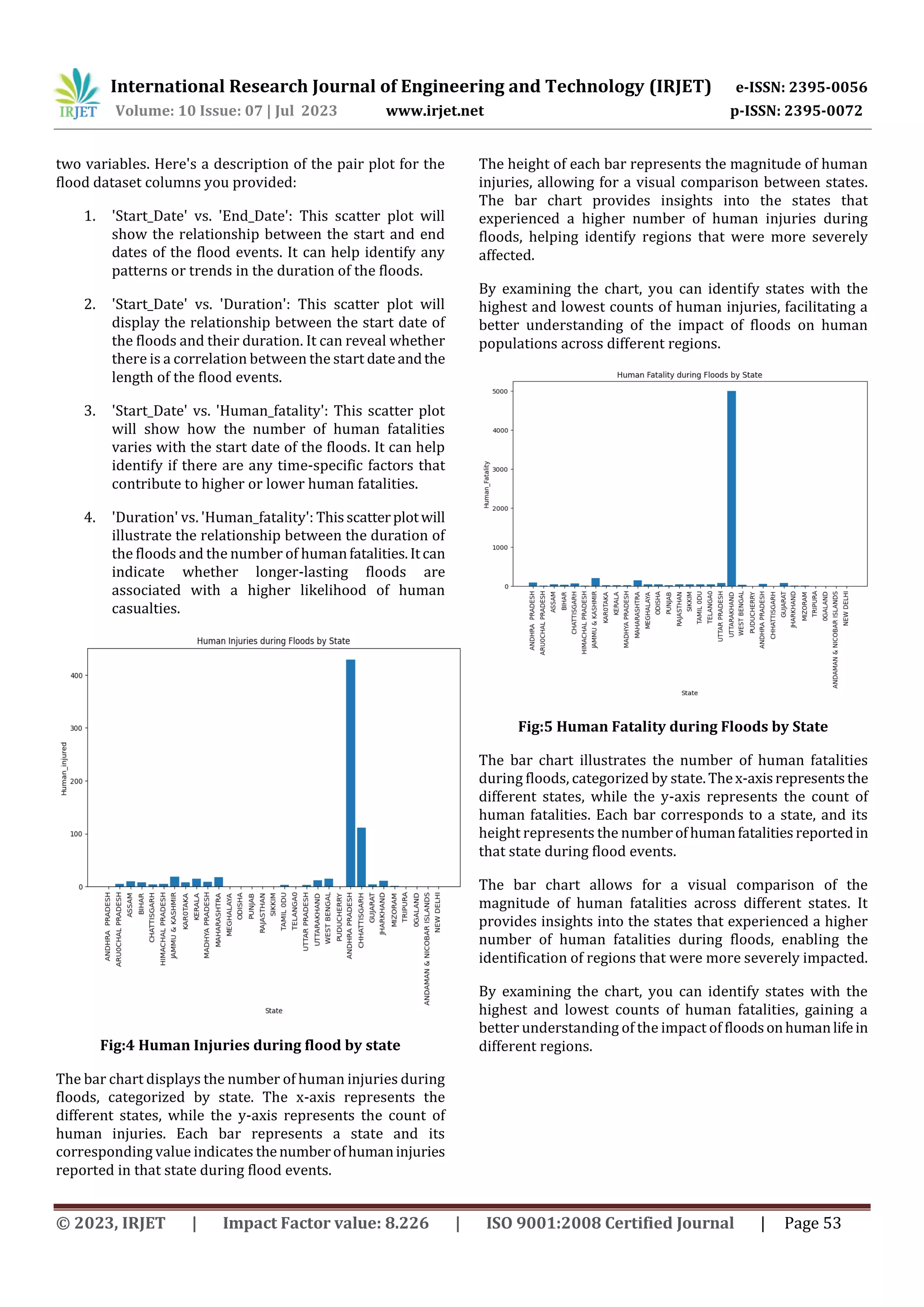 Predicting Flood Impacts: Analyzing Flood Dataset using Machine Learning Algorithms | PDF ...