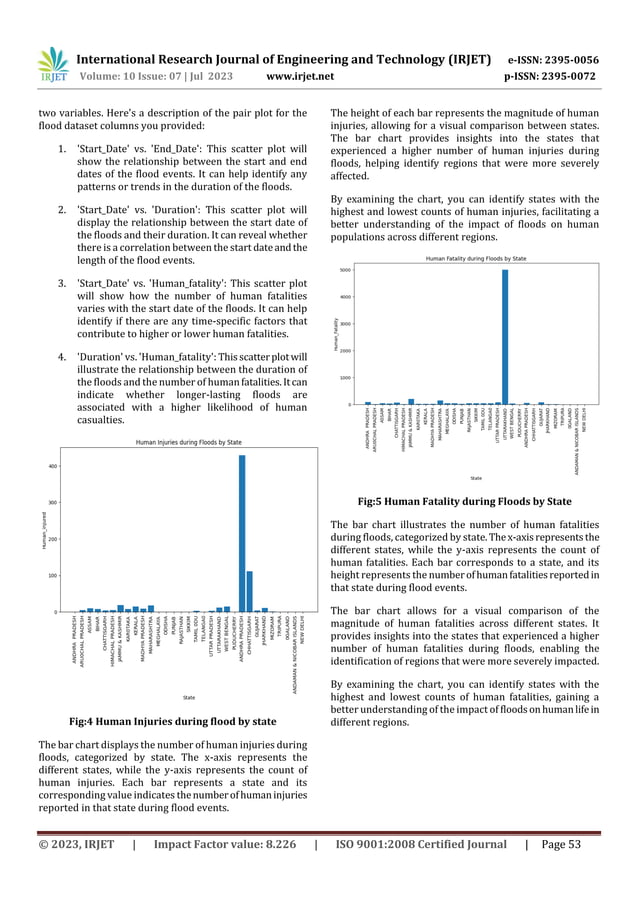 Predicting Flood Impacts Analyzing Flood Dataset Using Machine