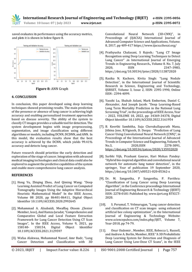 Enhancing Lung Cancer Detection with Deep Learning: A CT Image Classification Approach | PDF ...