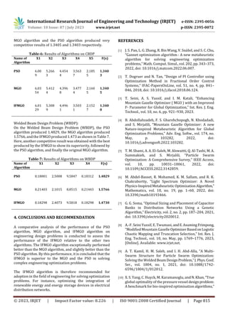 Improved F-parameter Mountain Gazelle Optimizer (IFMGO): A Comparative ...