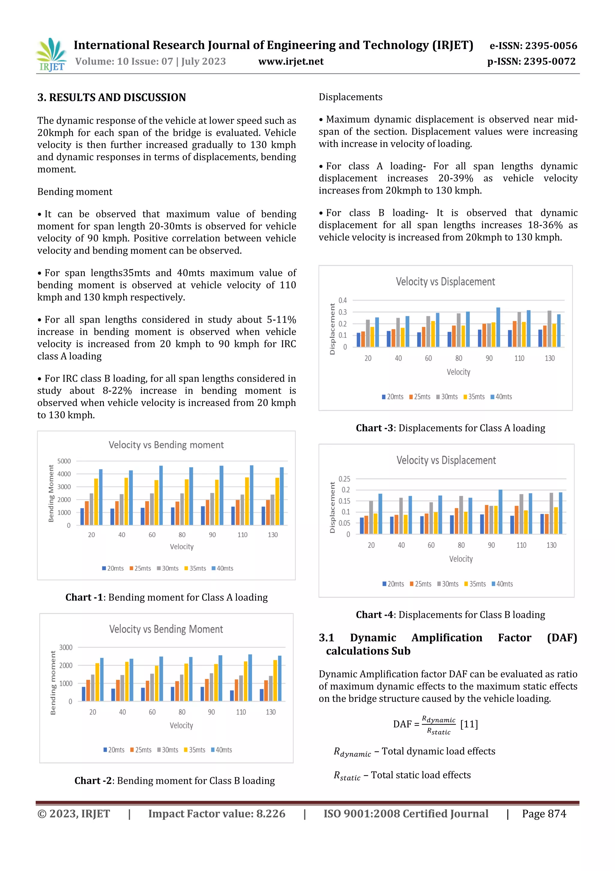 A Study on Dynamic Amplification Factor for Highway Bridges | PDF