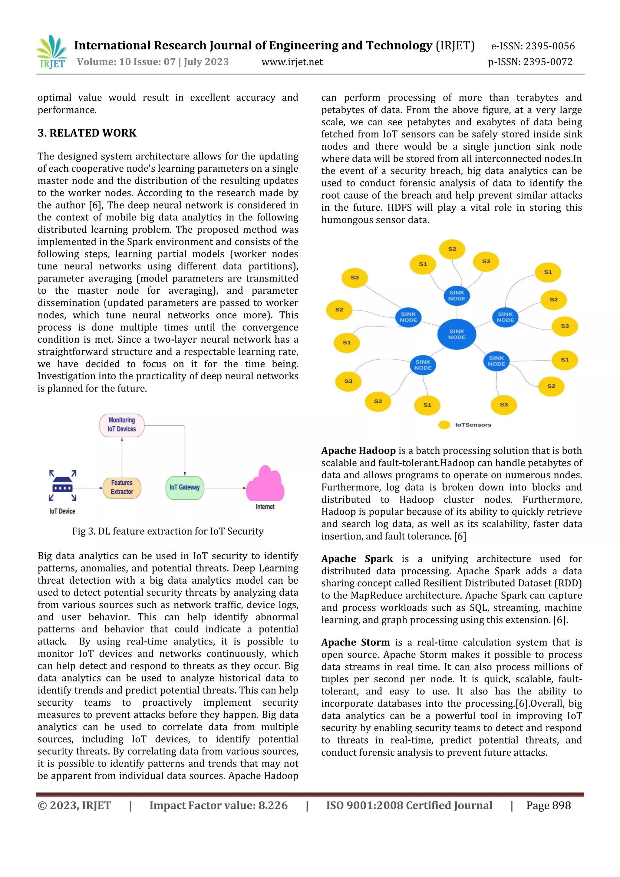 Deep Learning and Big Data technologies for IoT Security | PDF