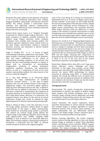 ERROR LEVEL ANALYSIS IN IMAGE FORGERY DETECTION | PDF