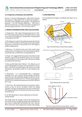 Comparative Study of Experimental Investigation and Theoretical ...