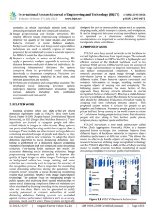 Social Distance Monitoring and Mask Detection Using Deep Learning Techniques | PDF