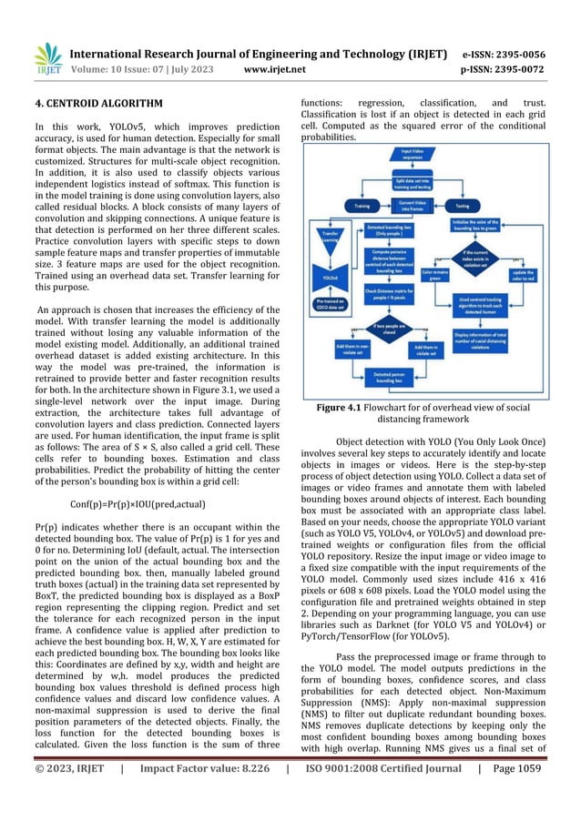 Social Distance Monitoring And Mask Detection Using Deep Learning Techniques Pdf