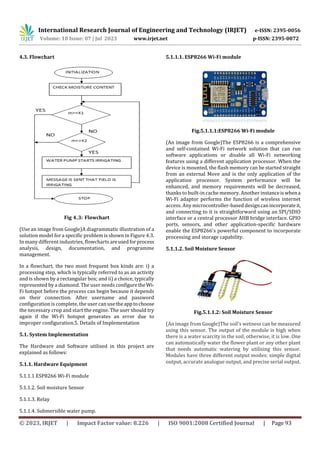 Smart Irrigation System Using IOT | PDF
