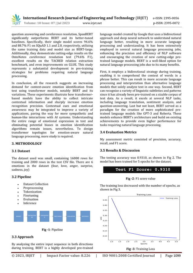 Contextual Emotion Recognition Using Transformer-Based Models | PDF