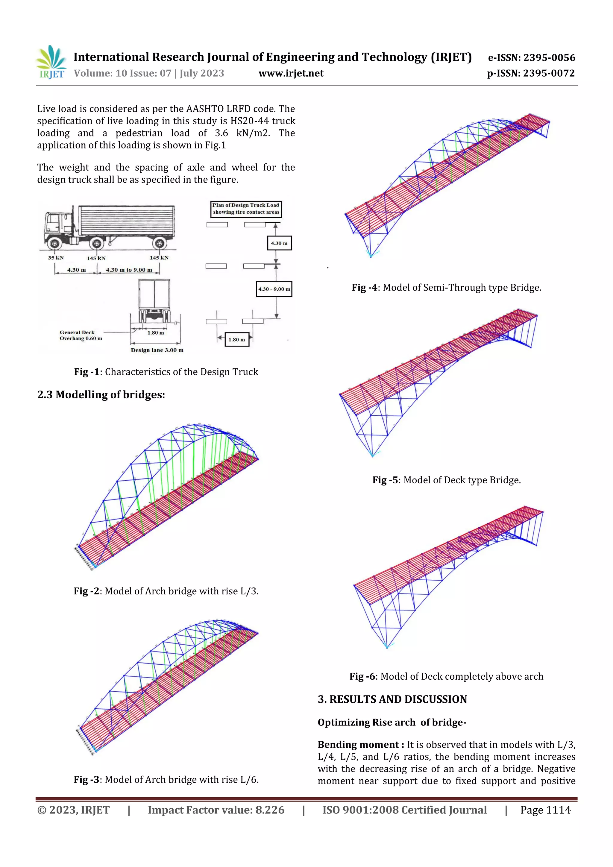 ANALYTICAL STUDY OF STEEL ARCH BRIDGE | PDF