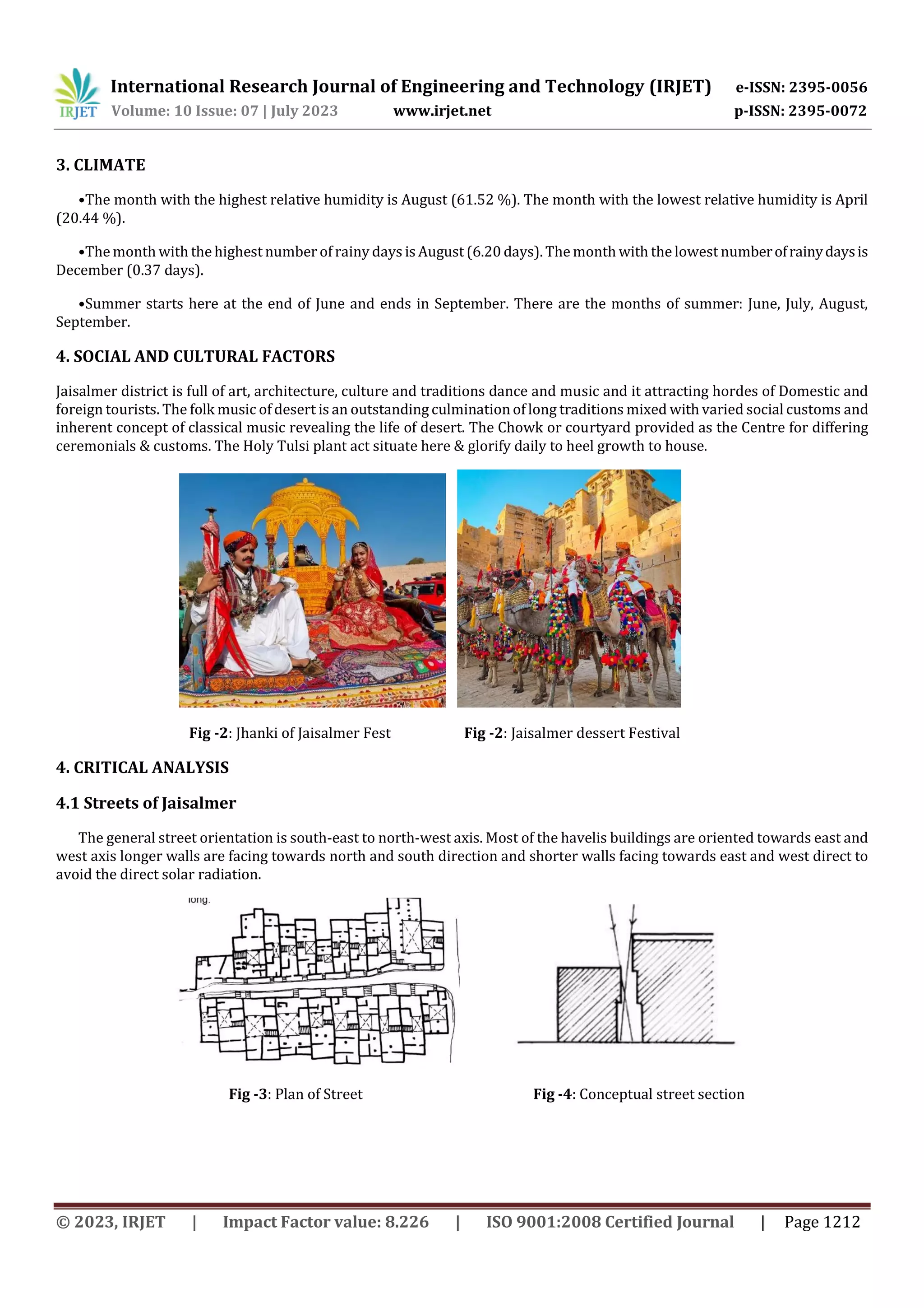 Vernacular Architecture Of Jaisalmer | PDF