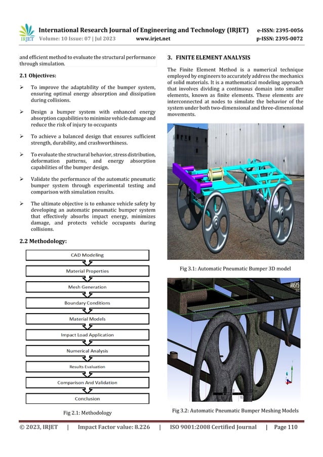 DESIGN ANDDEVELOPMENT OF AUTOMATIC PNEUMATIC BUMPER | PDF | Performance ...