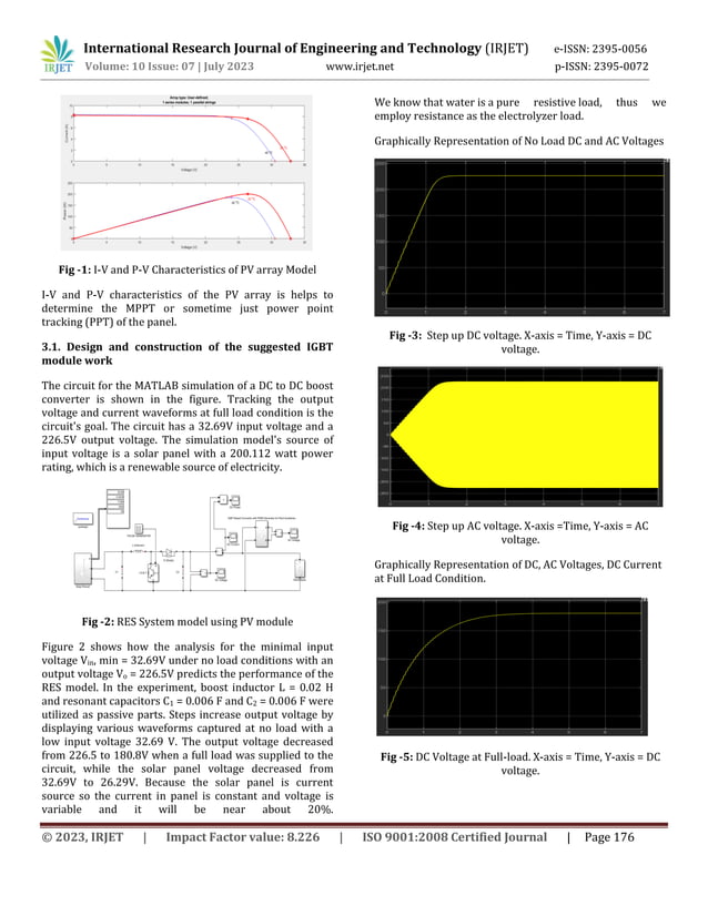 FORMULATION AND EXECUTION OF A DC TO DC BOOST CONVERTER WITH NON ...