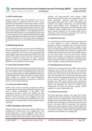 Mitigation of Voltage Dip and Swell Faults in Wind Energy Conversion Systems | PDF