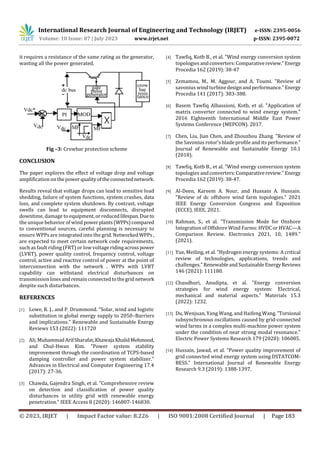 Mitigation of Voltage Dip and Swell Faults in Wind Energy Conversion Systems | PDF