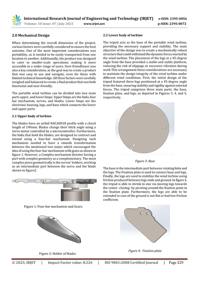 Portable Small-Scale Vertical Axis Wind Turbine with Pitch Angle ...