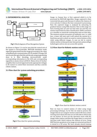 Face Recognition Based on Image Processing in an Advanced Robotic ...