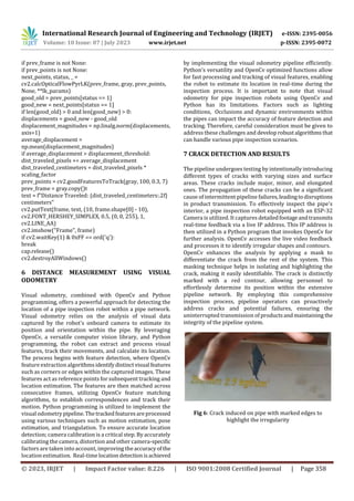Design and Fabrication of In-Pipe Inspection Robot for Crack Analysis ...
