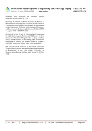 Design and Fabrication of In-Pipe Inspection Robot for Crack Analysis ...