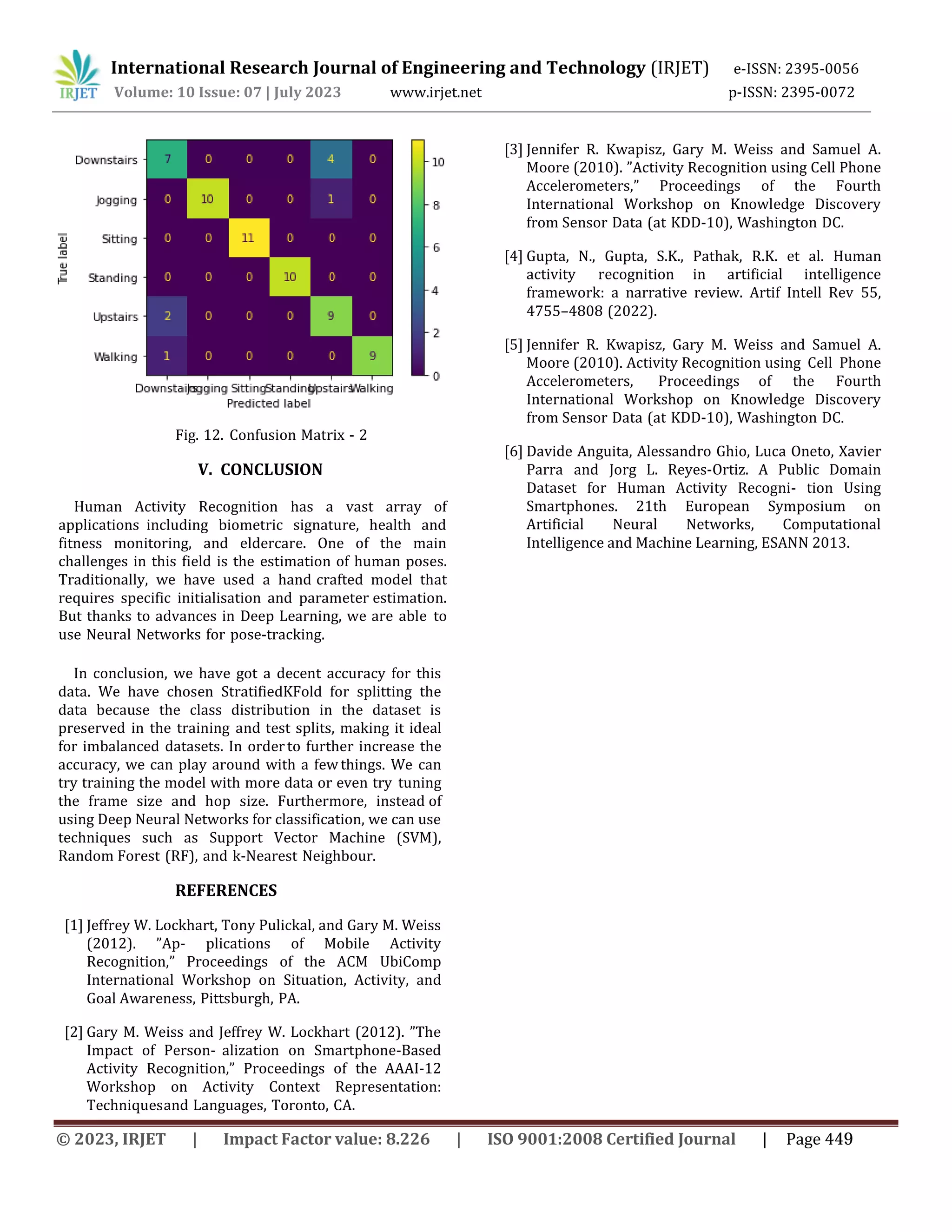 Human Activity Recognition Using AccelerometerData | PDF