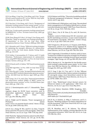 DC MICROGRID USING PHOTOVOLTAIC IMPROVED INCREMENTAL CONDUCTANCE ...