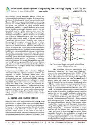 THREE-PHASE OF BI-DIRECTIONAL Z-SOURCE CONVERTERS FOR VEHICLE-TO-GRID APPLICATIONS A LOW ...