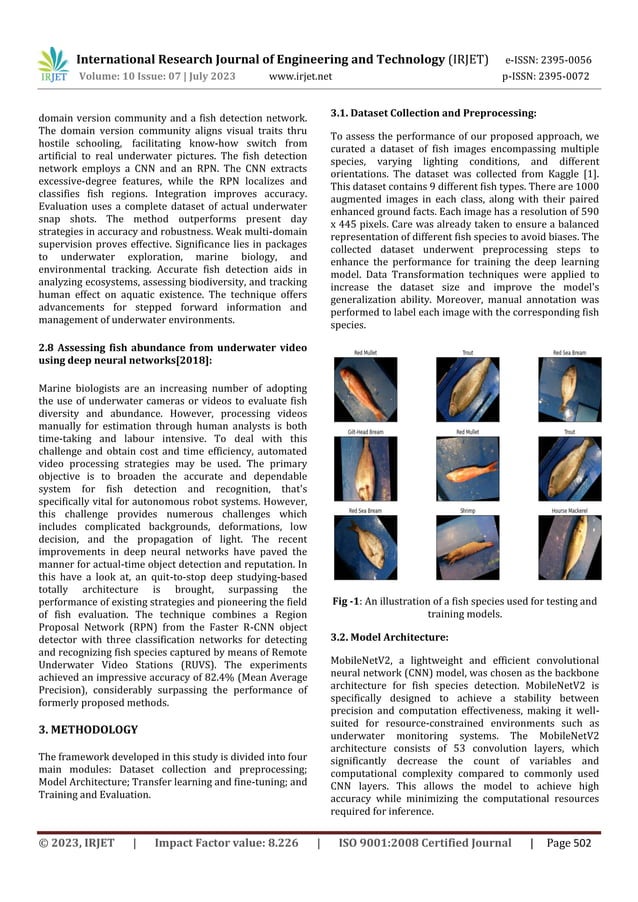 Automated Fish Species Detection | PDF