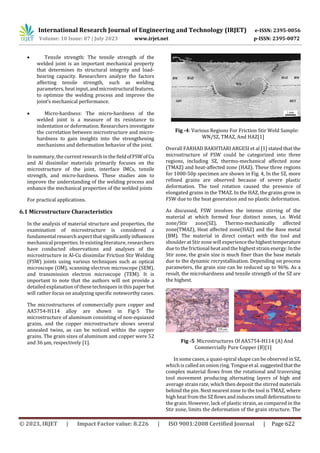 Effect of Process Parameters and Nano particles on Friction Stir Welding of Dissimilar Aluminium ...