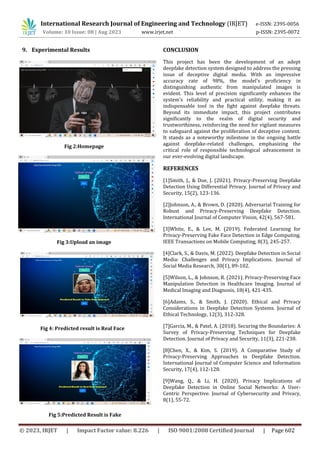 A Privacy-Preserving Deep Learning Framework for CNN-Based Fake Face ...