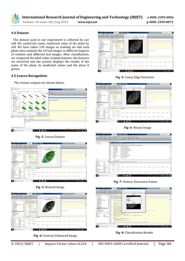 Automatic Recognition of Medicinal Plants using Machine Learning ...