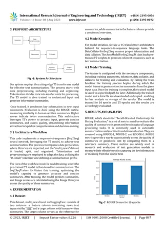 Text Summarization Using the T5 Transformer Model | PDF
