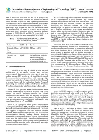 Spatio-Temporal Data Analysis using Deep Learning | PDF