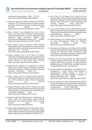 Spatio-Temporal Data Analysis using Deep Learning | PDF